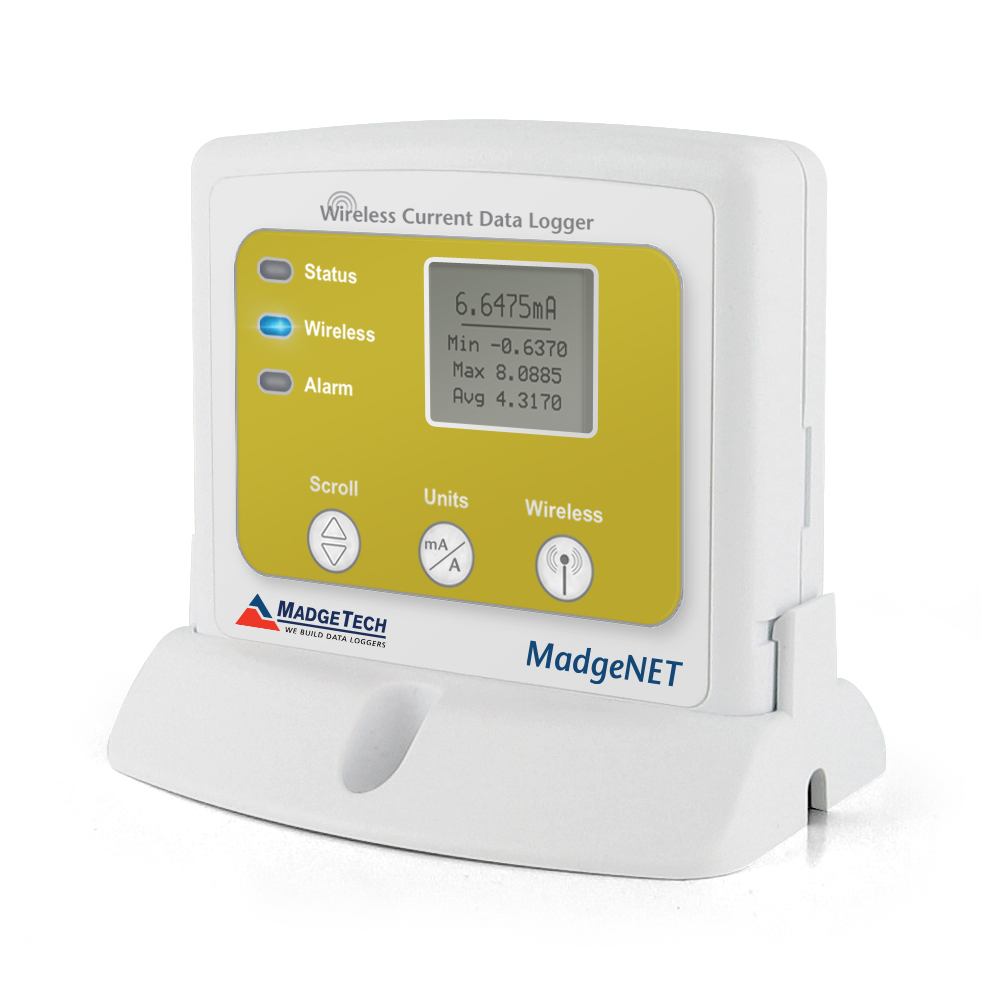 RFCurrent2000A Wireless DC Current Data Logger | MadgeTech