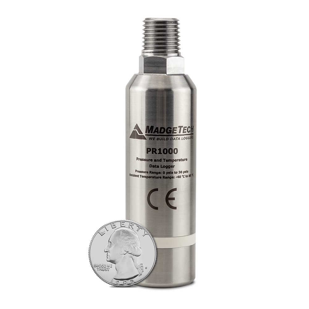 PR1000 Temperature & Pressure Data Logger | MadgeTech
