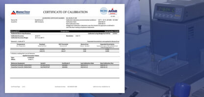 What Is a Calibration Certificate? | MadgeTech